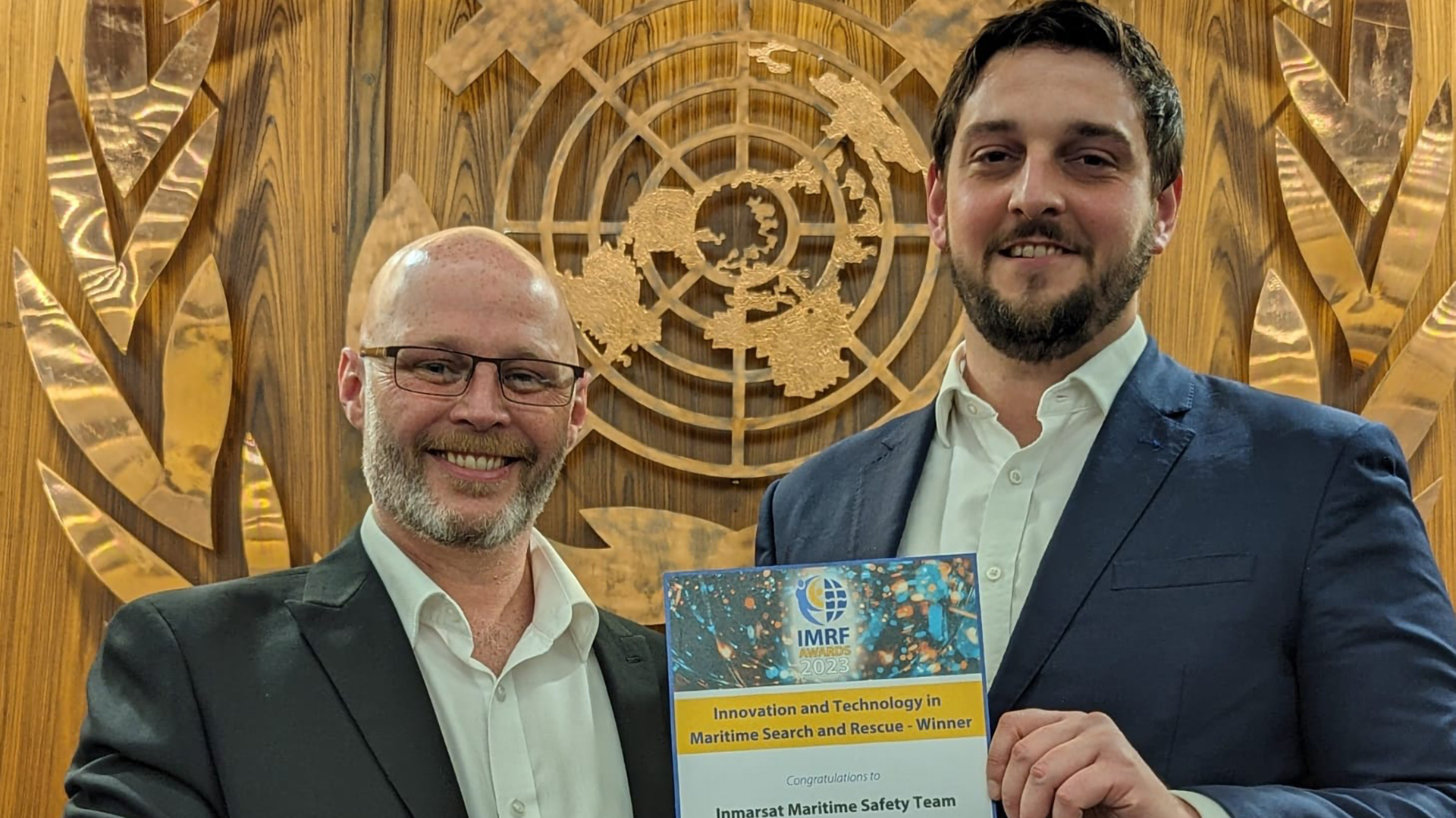 Inmarsat Maritime safety team wins IMRF Award for Innovation and ...